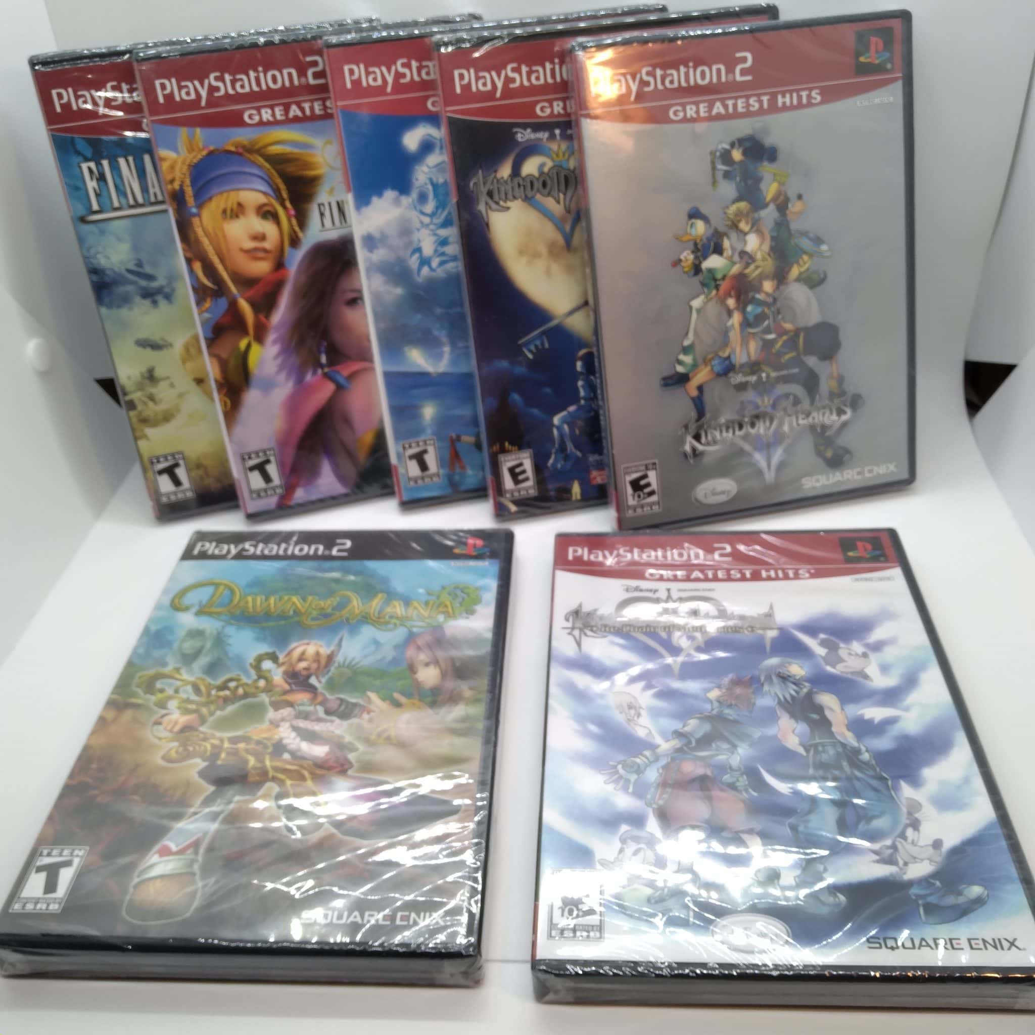 Square Enix Hidden PS1, PS2 and DS Games to Buy New Sealed